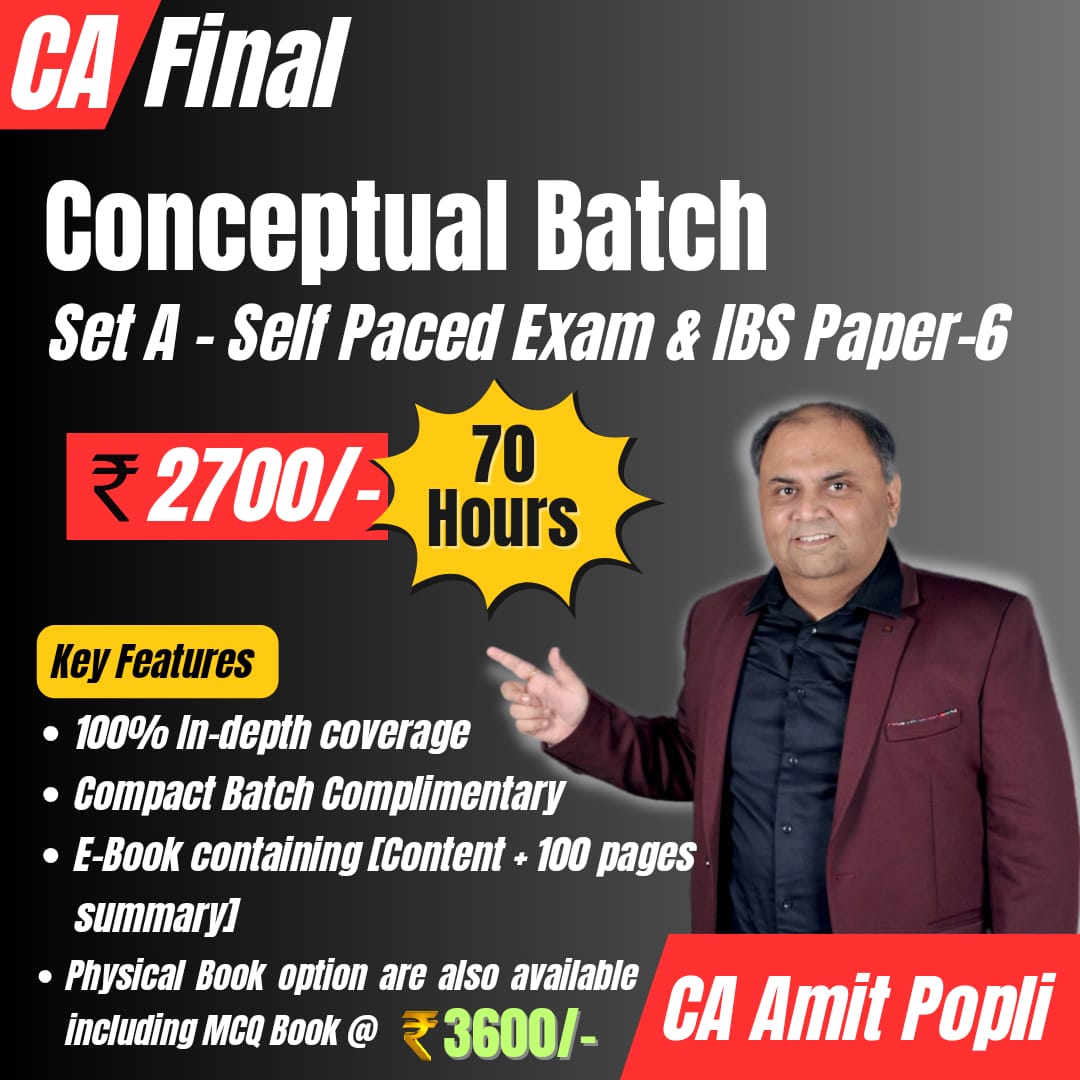 CA Amit Popli Classes
